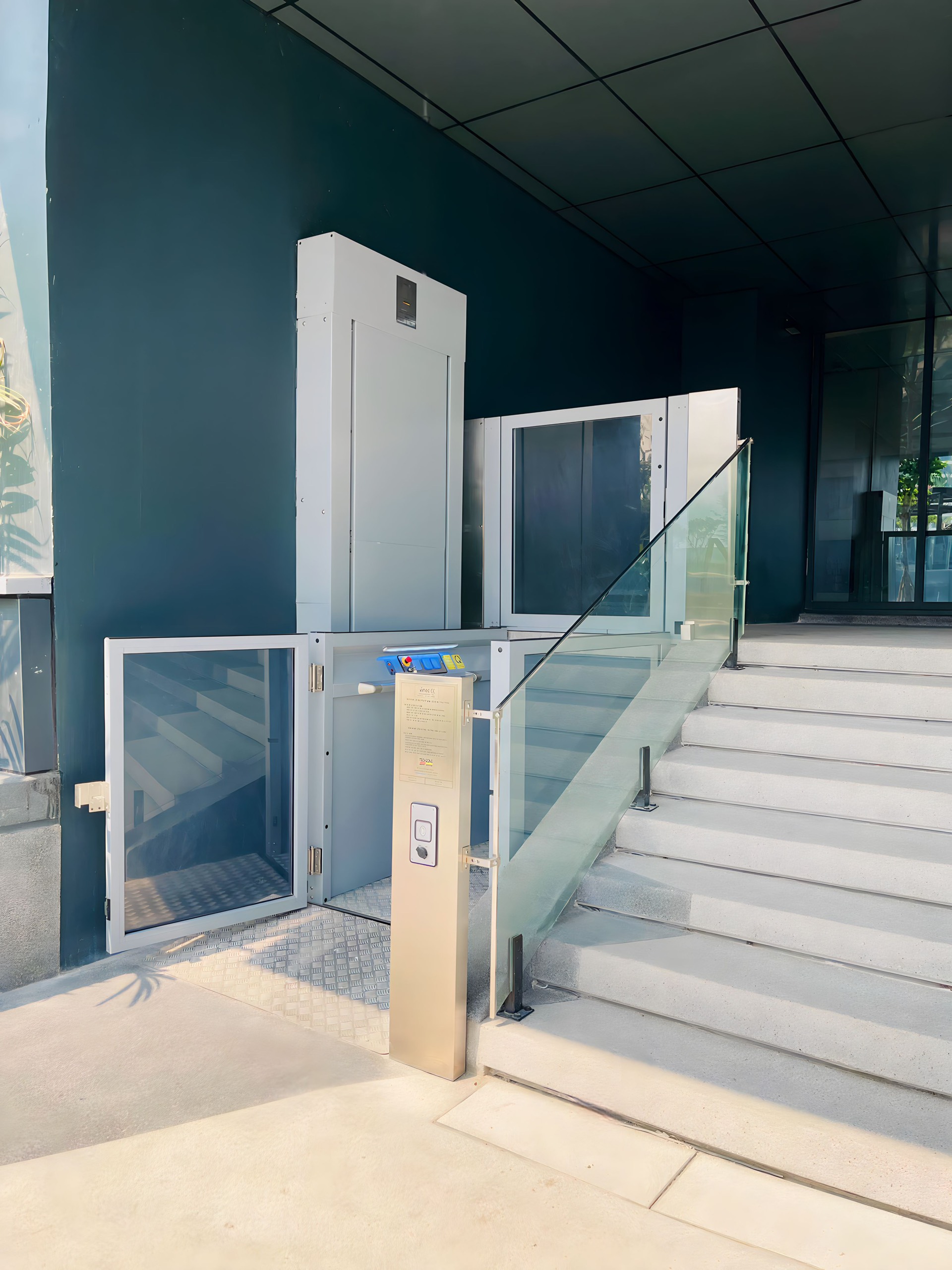 The successful installation of a new S11 Plus platform lift in Ho Chi ...